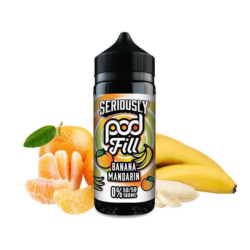 Seriously Pod Fill - Banana Mandarin 100ml