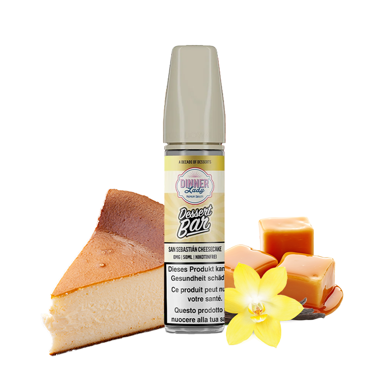 Dinner Lady - San Sebastian Cheesecake Dessert Bar 50ml
