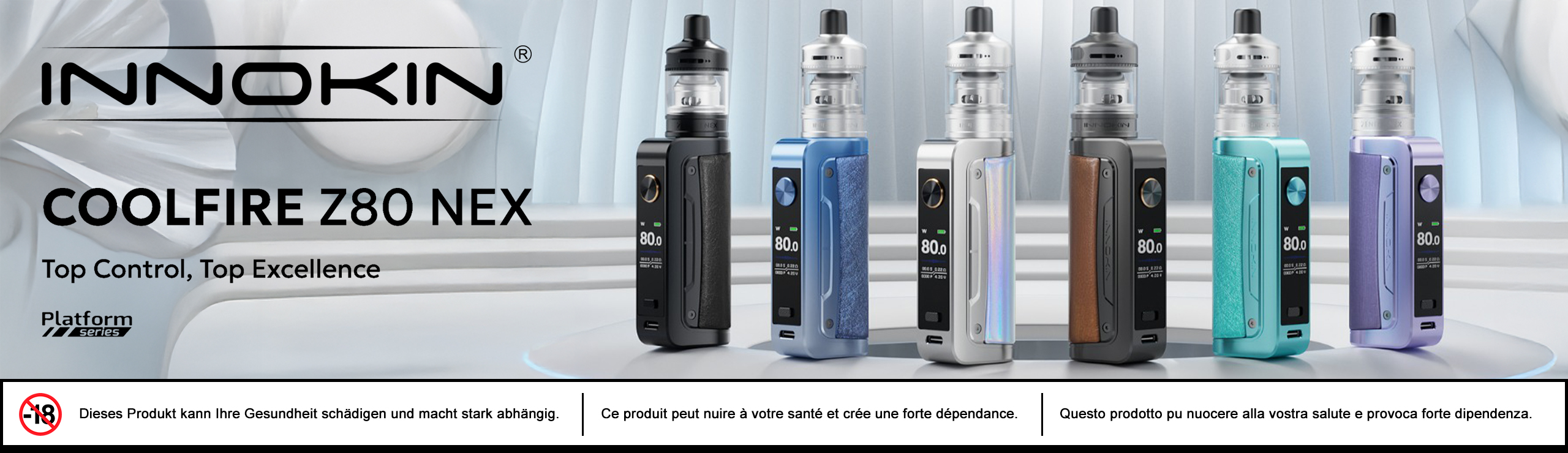 10 JOURS AVEC LE COOLFIRE Z80 NEX D’INNOKIN - Sweetch